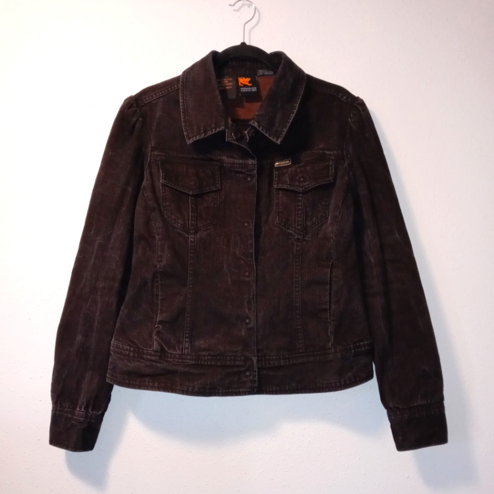 Parasuco Ergonomic Denim Distressed Jean Jacket - Gem